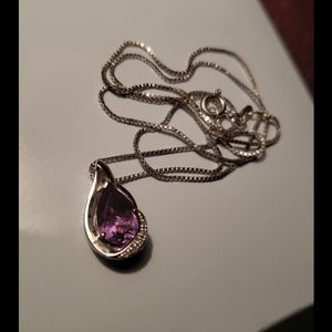 Kohl's | Jewelry | Amethyst Necklace | Poshmark